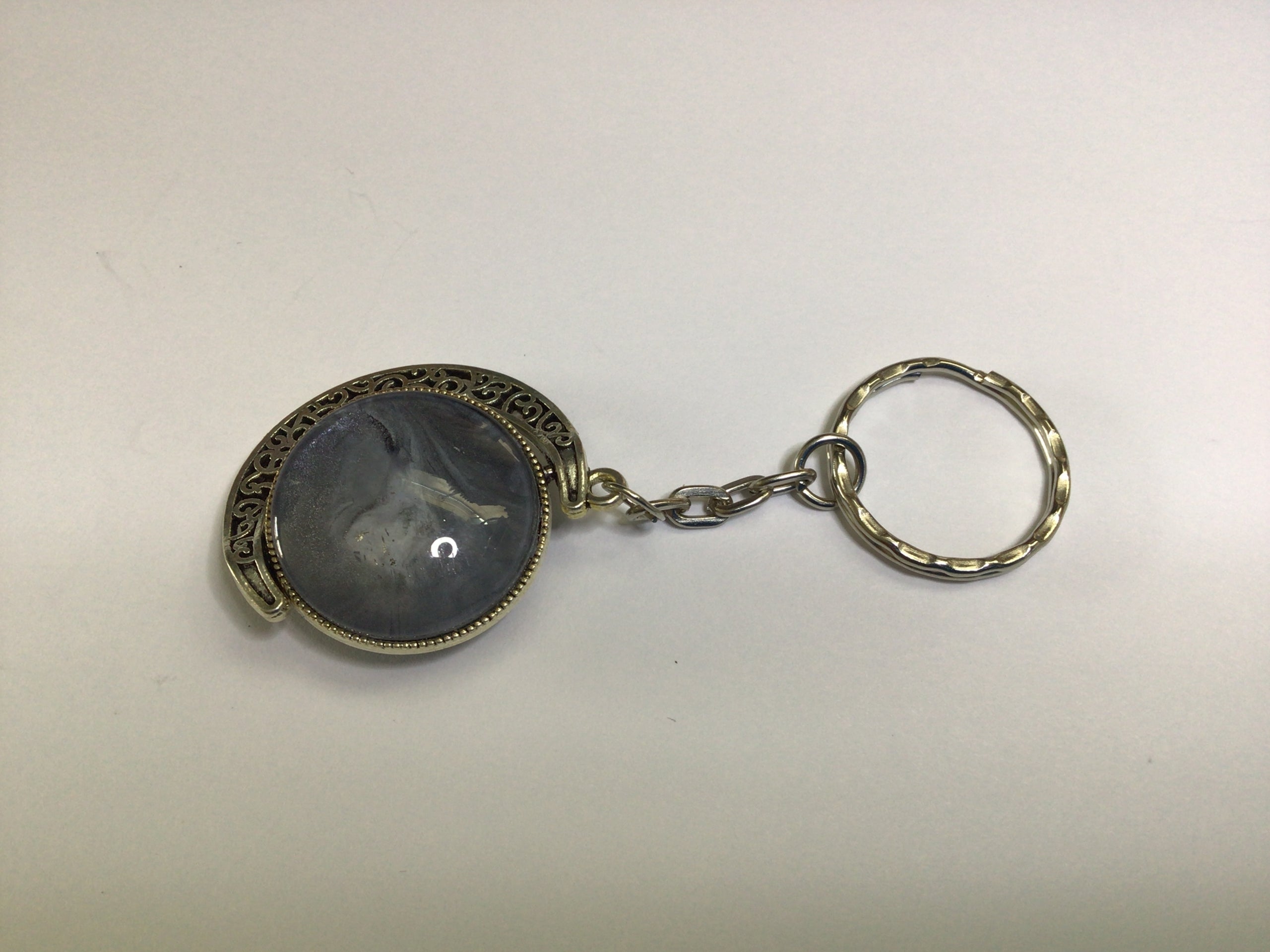 Double sided spinning key ring | Aussie Artistique